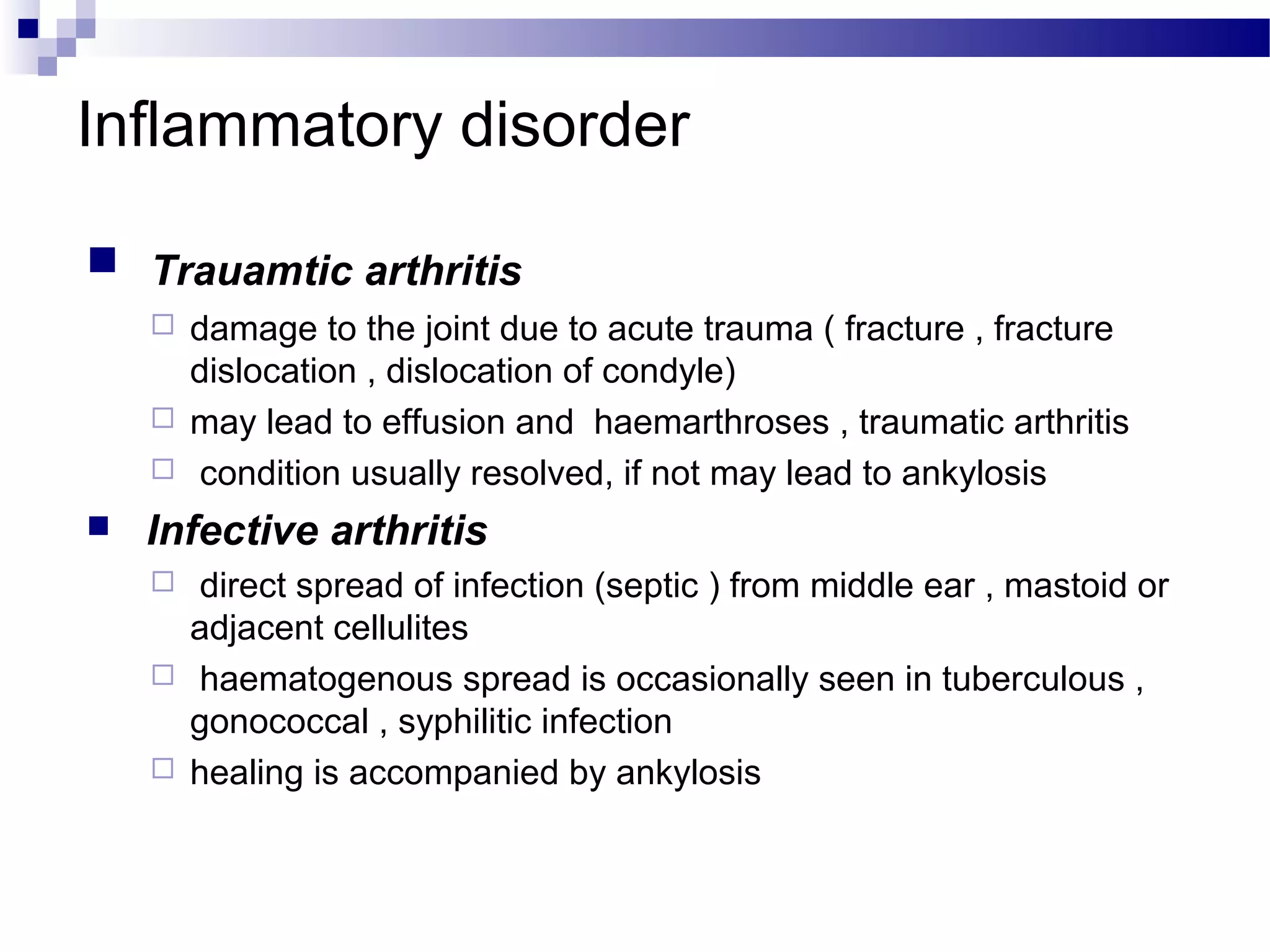 Temporomandibular joint | PPT