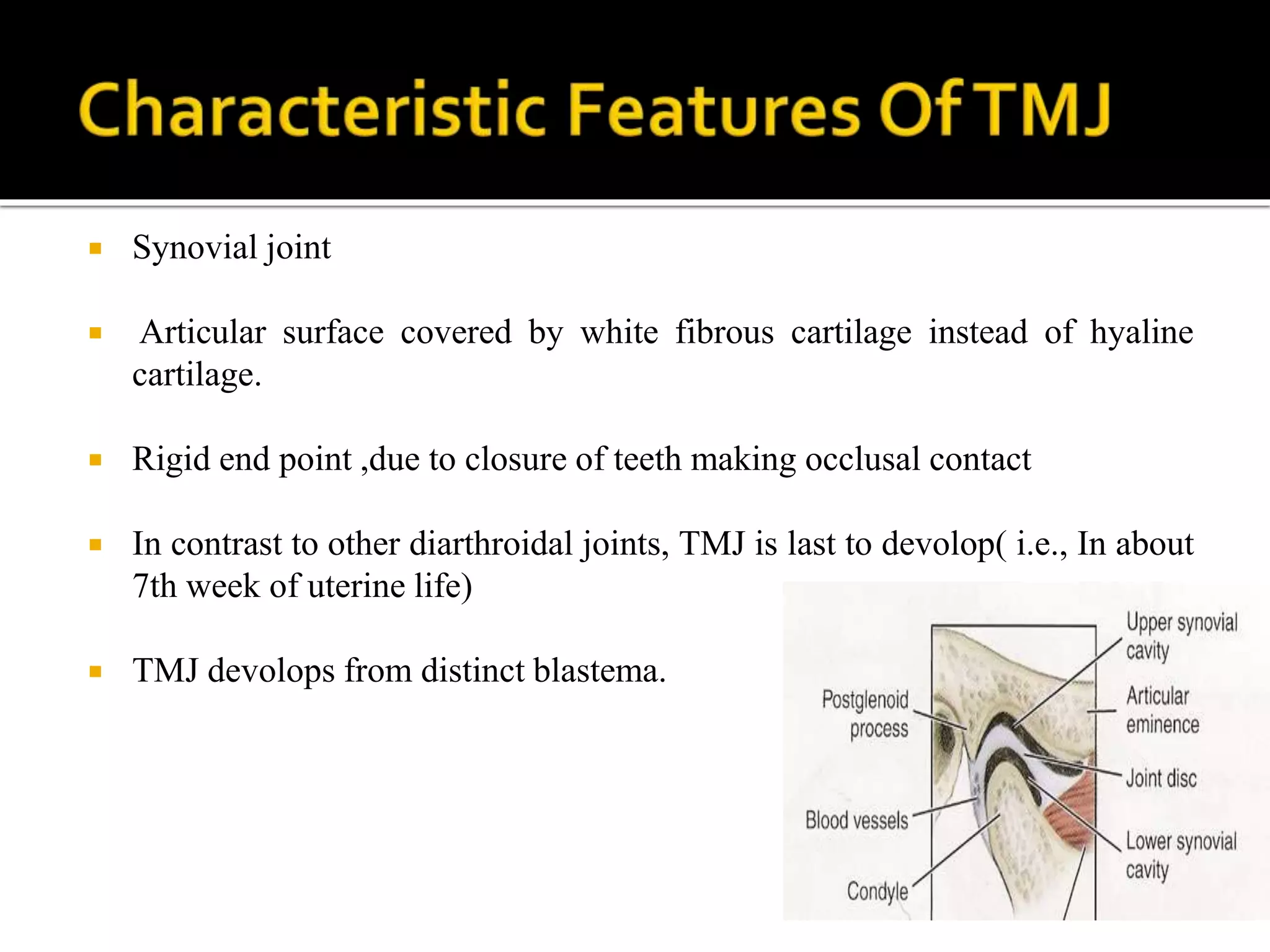 Temporo mandibular joint | PPTX