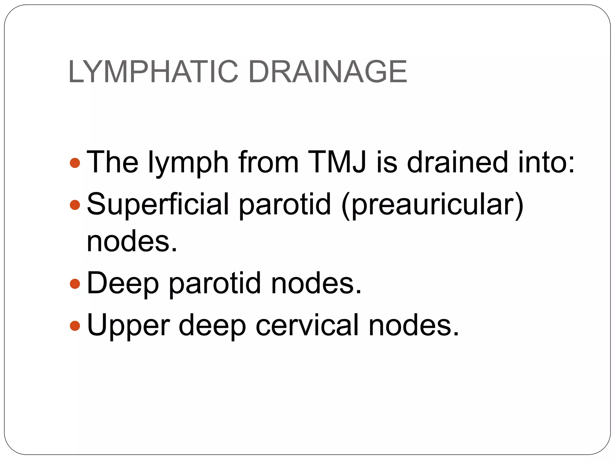 Temporomandibular joint | PPTX