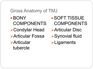 Temporomandibular joint | PPTX | Death, Injury, or Military Conflict ...