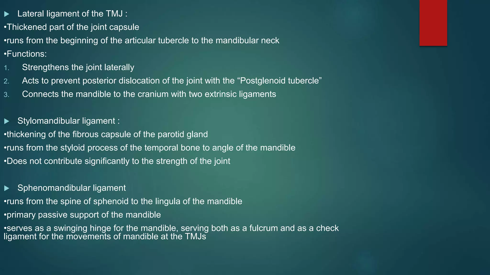 Temporomandibular joint | PPTX