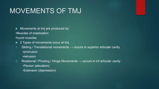 Temporomandibular joint | PPT