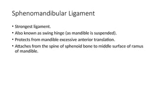 TEMPOROMANDIBULAR JOINT / biomechanics .pptx