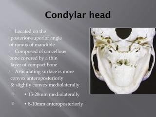 Temporo mandibular joint and its disorders | PPTX