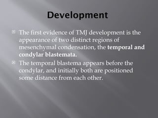 Temporo mandibular joint and its disorders | PPTX