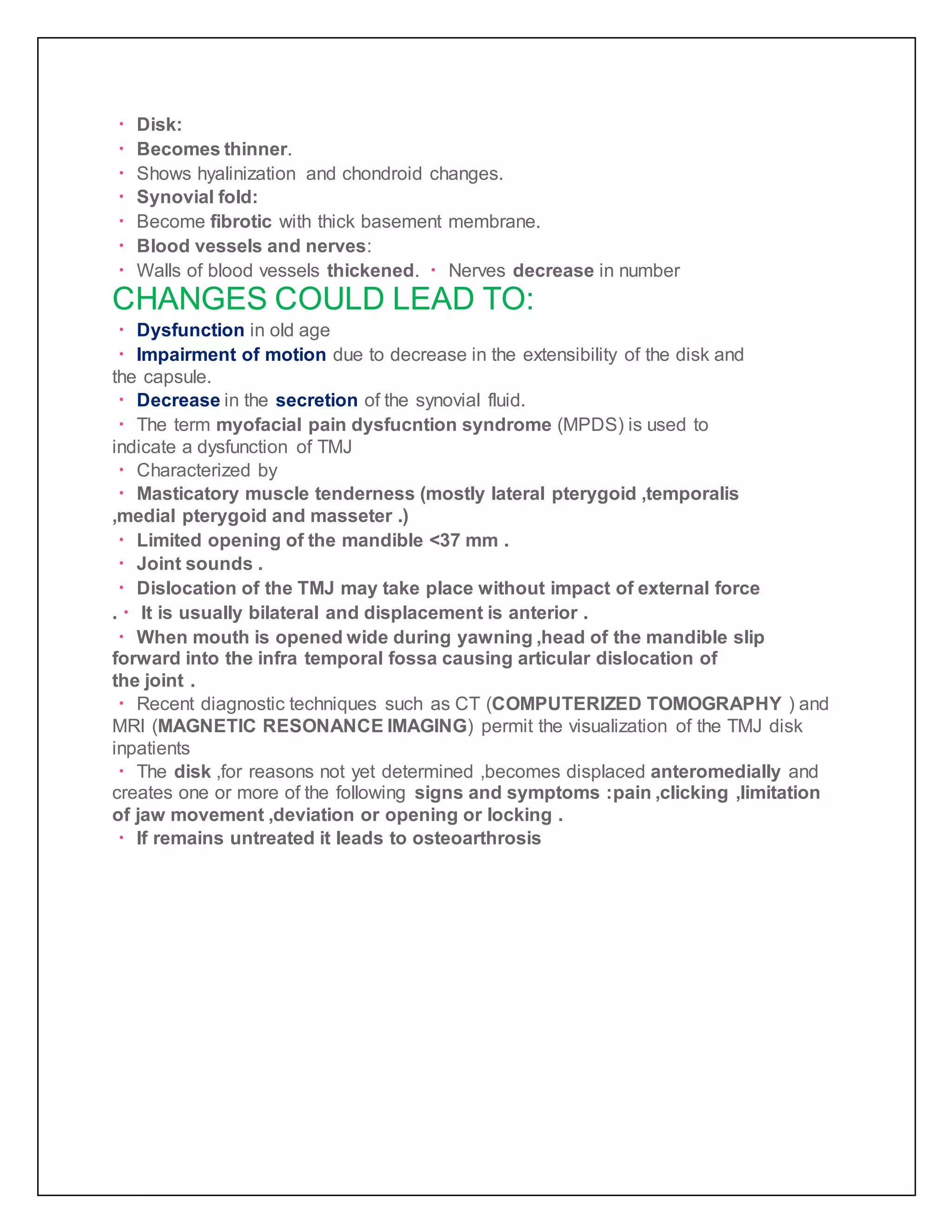 Temporomandibular joint by dr.vibhuti amin | DOCX