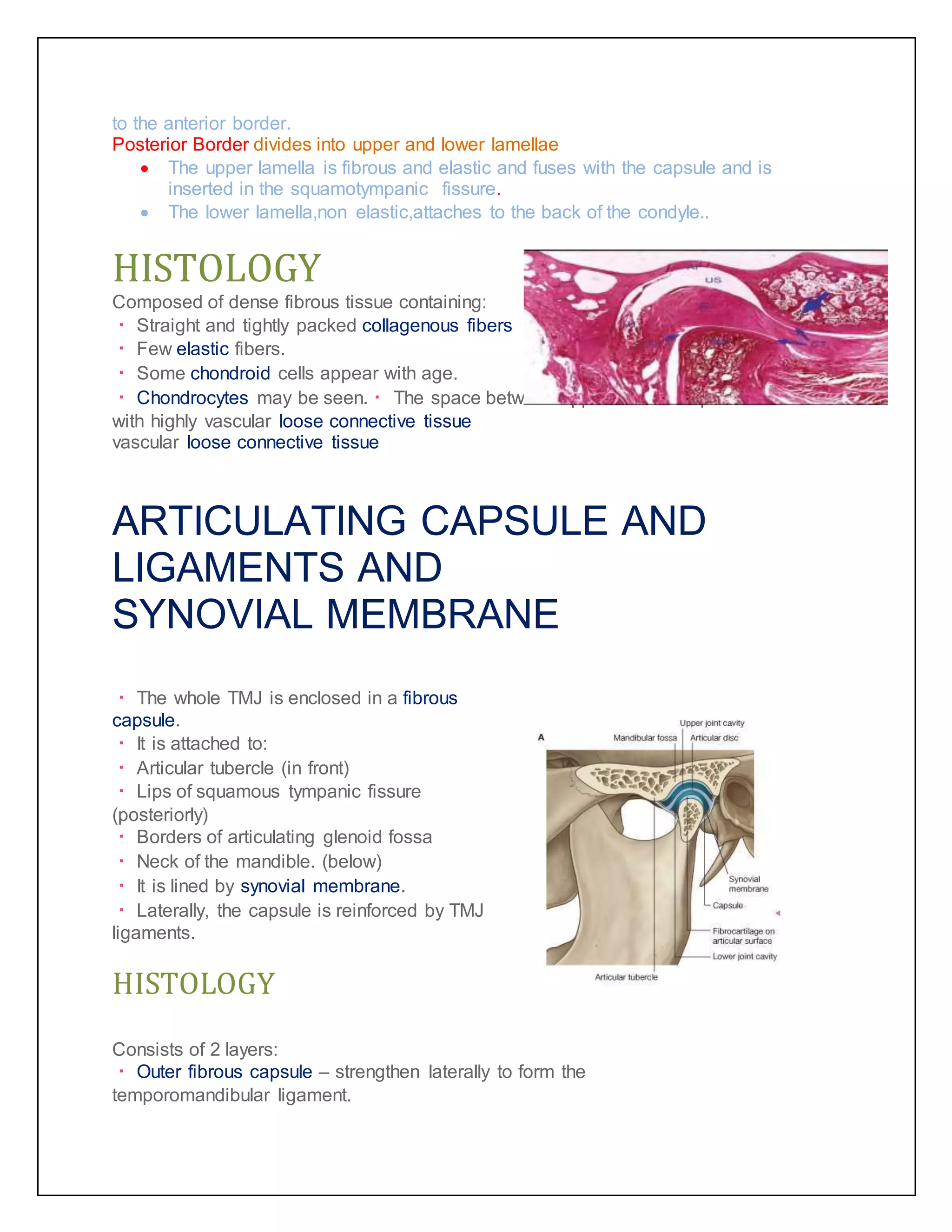 Temporomandibular joint by dr.vibhuti amin | DOCX