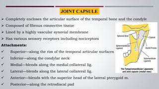 Temporomandibular joint 1 | PPTX