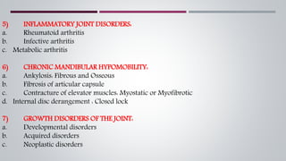 Temporomandibular joint 1 | PPTX
