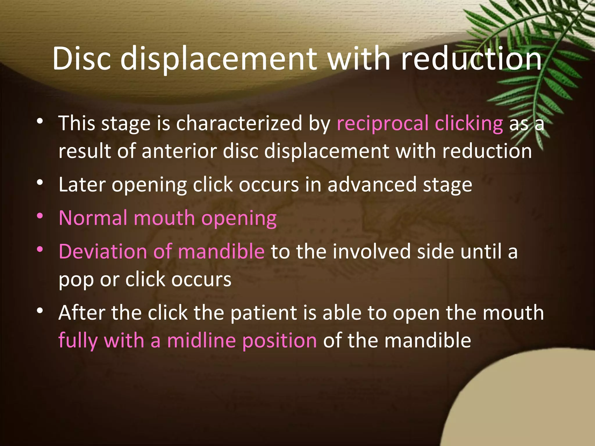 Temporomandibular joint disorders | PPT