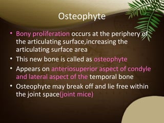 Temporomandibular joint disorders | PPT