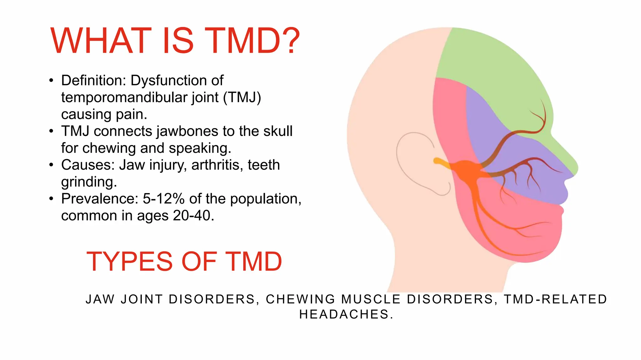Temporomandibular Joint Disorders: Understanding and Managing TMJ Pain | PPTX