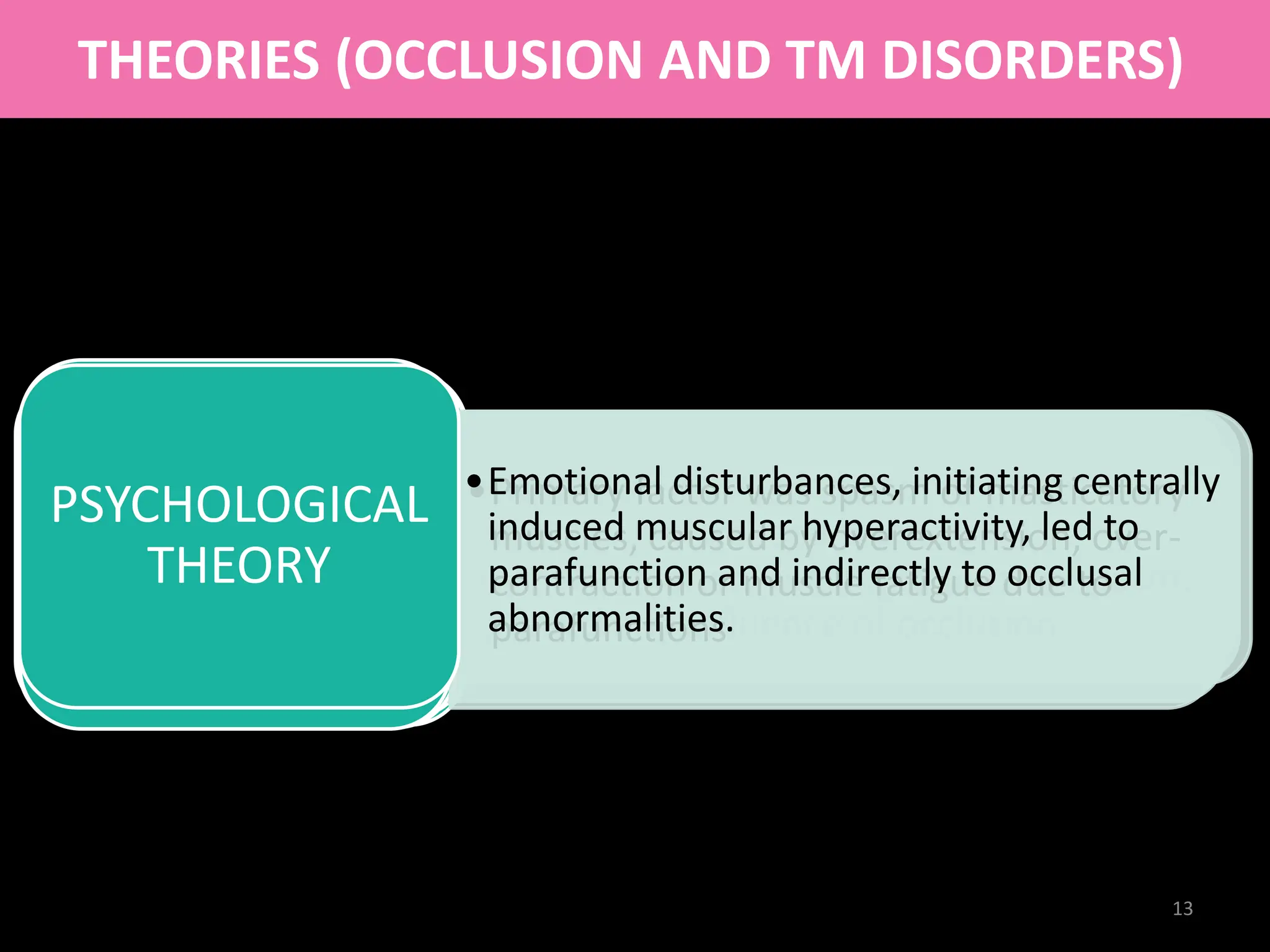 TEMPOROMANDIBULAR JOINT DISORDERS AND ITS PROSTHETIC MANAGEMENT (2 ...