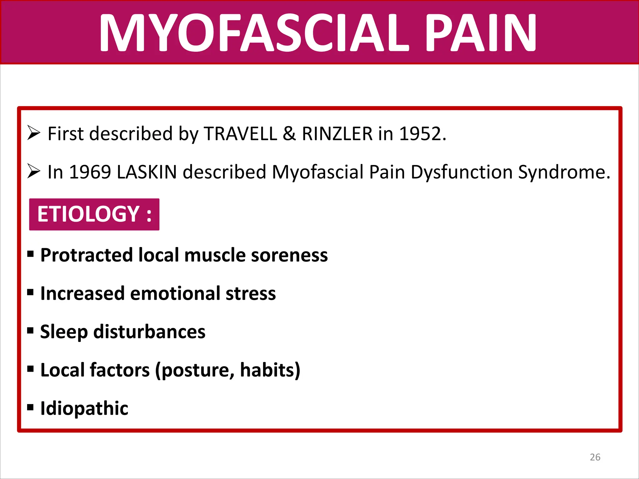 TEMPOROMANDIBULAR JOINT DISORDERS AND ITS PROSTHETIC MANAGEMENT (2 ...