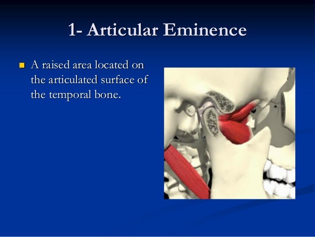 Temporomandibular joint disorders I