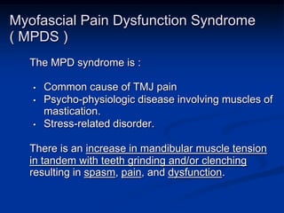 Temporomandibular joint disorders iii | PDF