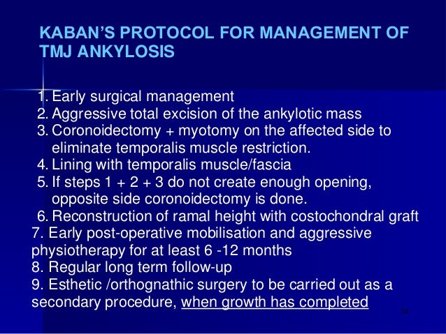 Temporomandibular joint disorders IV