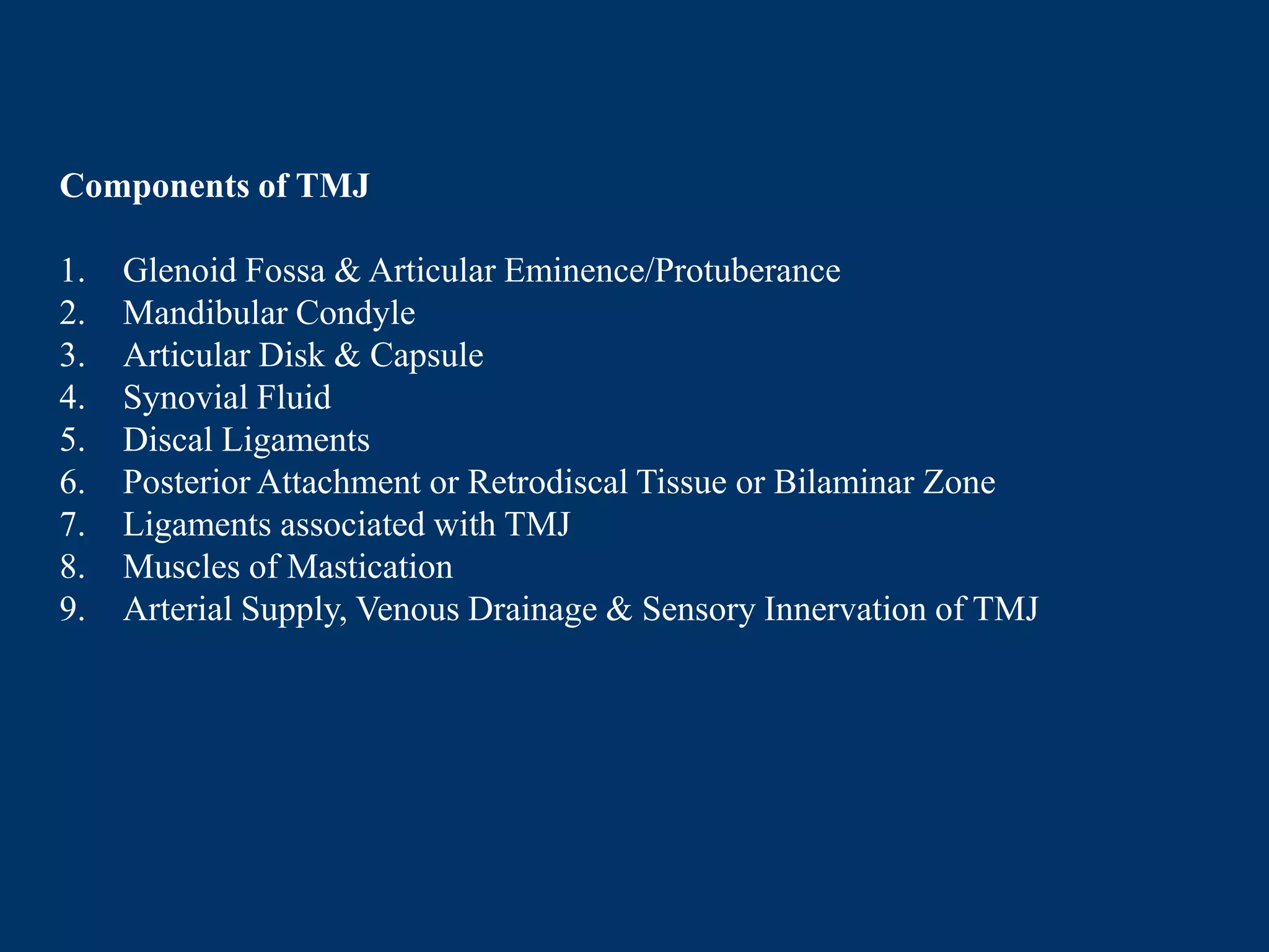 Temporomandibular joint imaging | PPTX