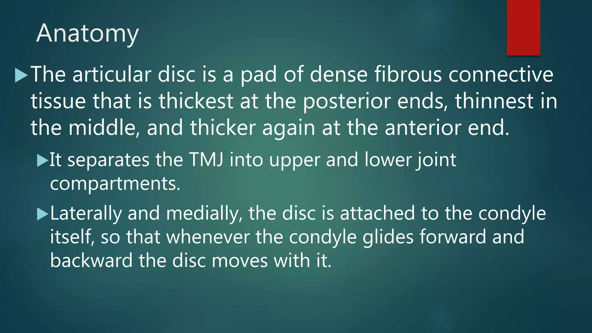 Temporomandibular Joint (TMJ) | PPTX
