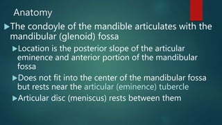 Temporomandibular Joint (TMJ) | PPTX