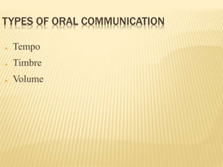 Tempo, timbre, volume | PPTX