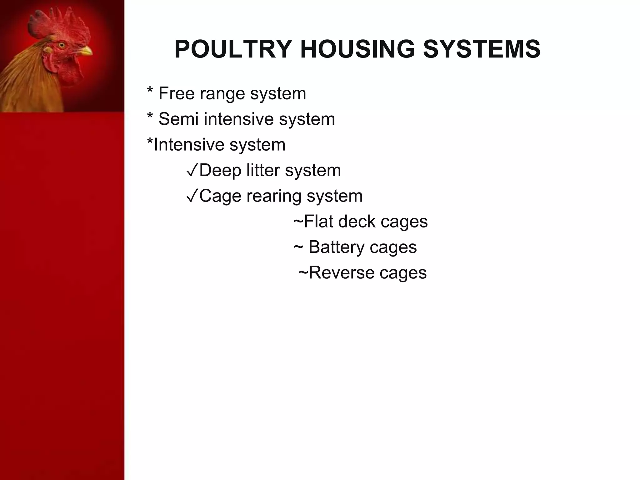 Poultry housing | PPTX