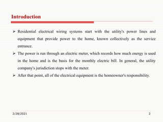 Residential Electrical Wiring Systems Basics | PDF