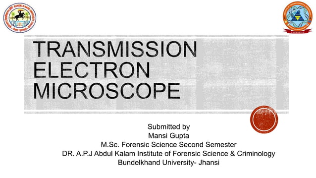 Tem ppt | PPTX | Chemistry | Science