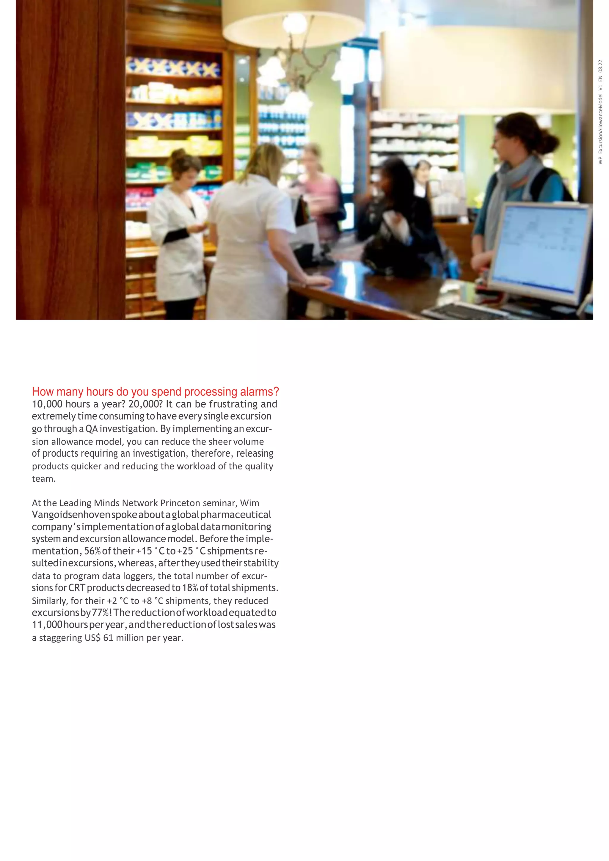 Temperature excursion allowance a GxP compliant solution | DOCX