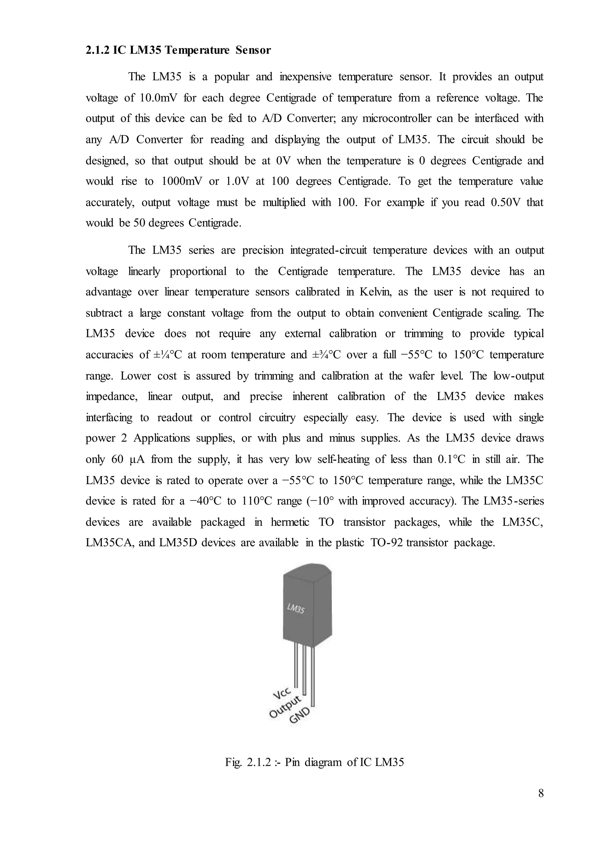 Temperature Monitoring And Controling Using Arduino Pdf