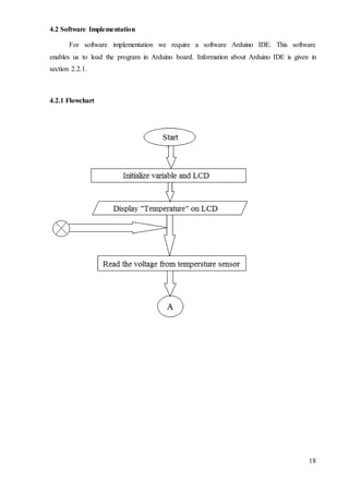 Temperature monitoring and controling using arduino | DOCX