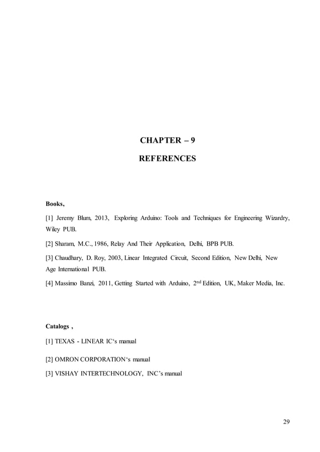 Temperature monitoring and controling using arduino | DOCX