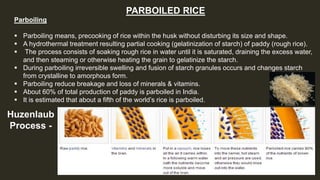 RICE PROCESSING TECHNOLOGY | PPTX