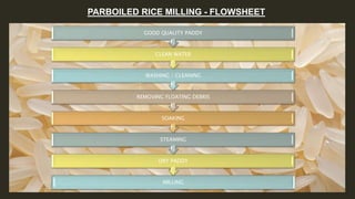 RICE PROCESSING TECHNOLOGY | PPTX
