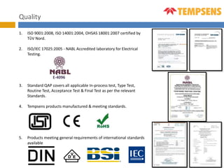 Tempsens- cable and wires | PPTX