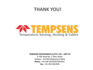 Tempsens- cable and wires | PPTX