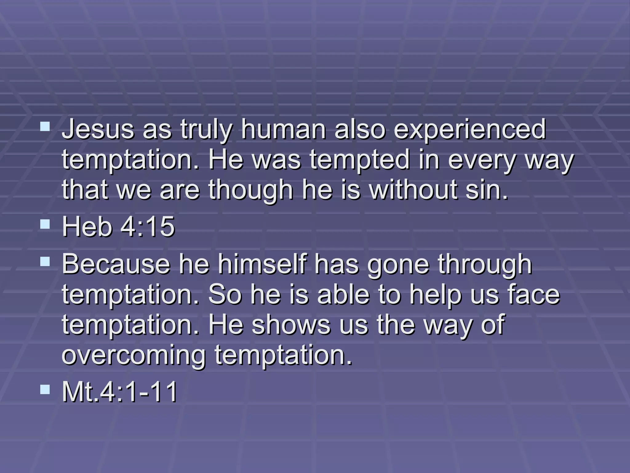 Temptation | PPT
