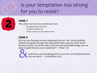 Temptation, a fact of life | PPT