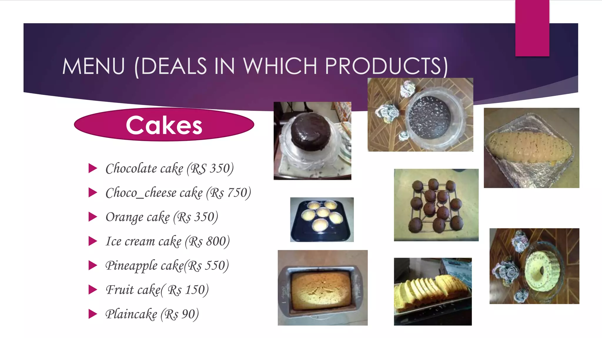 Temptation bakery | PPTX