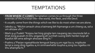 Temptations | PPTX