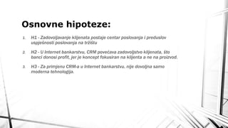 Prezentacija Magistarskog rada | PPTX