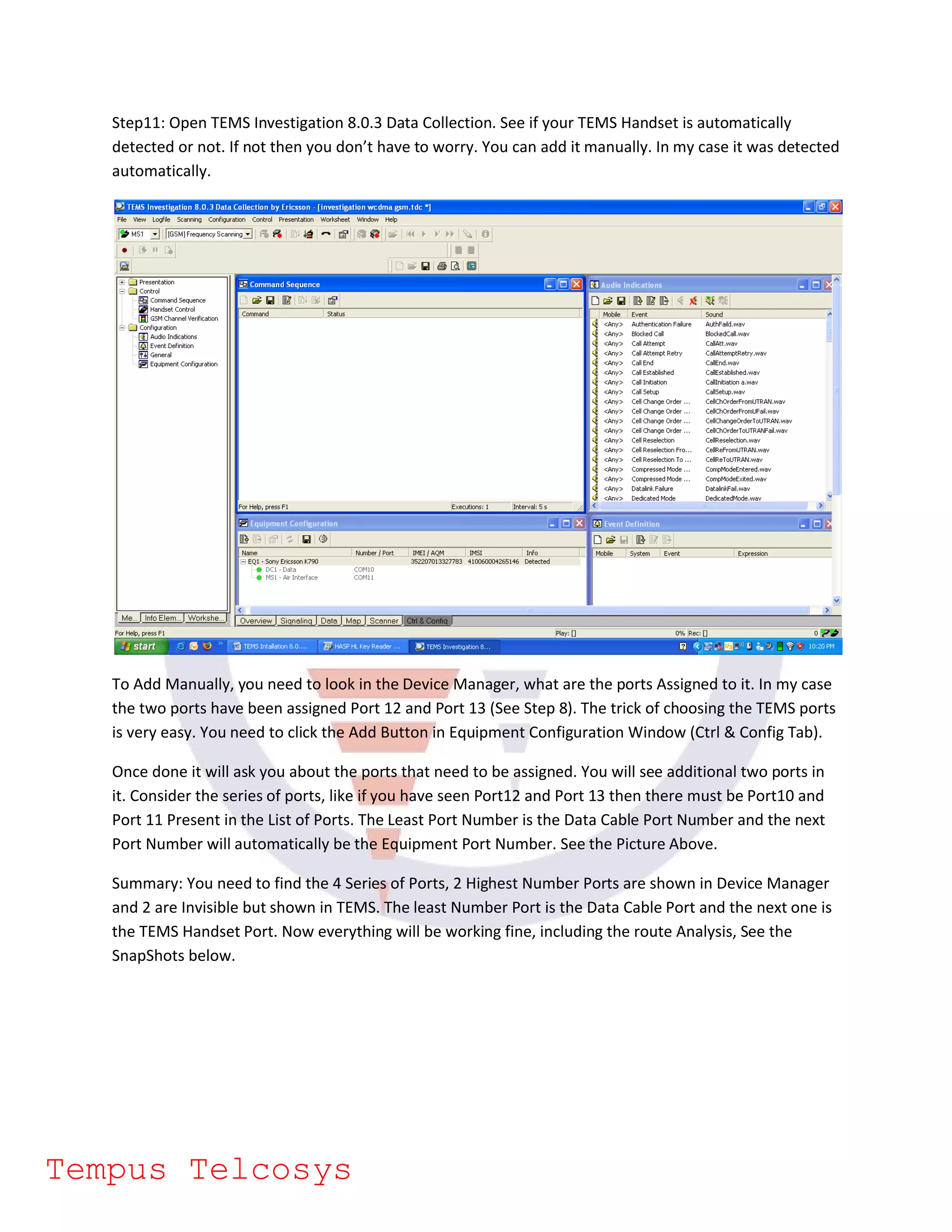 TEMS Intallation 8.0.3 Guide | PDF