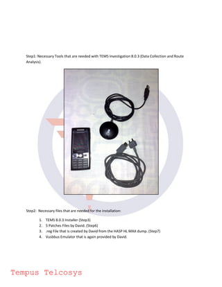 TEMS Intallation 8.0.3 Guide | PDF