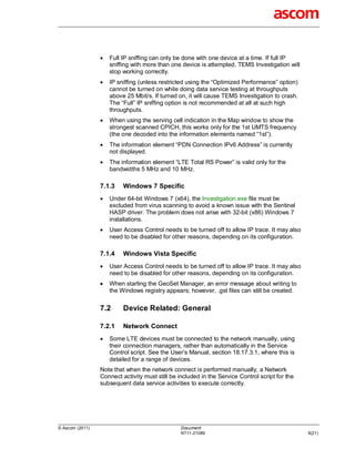 Tems investigation 13.1 release note | PDF