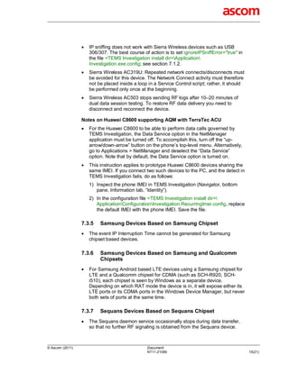 Tems investigation 13.1 release note | PDF