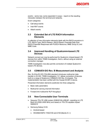 Tems investigation 13.1 release note | PDF