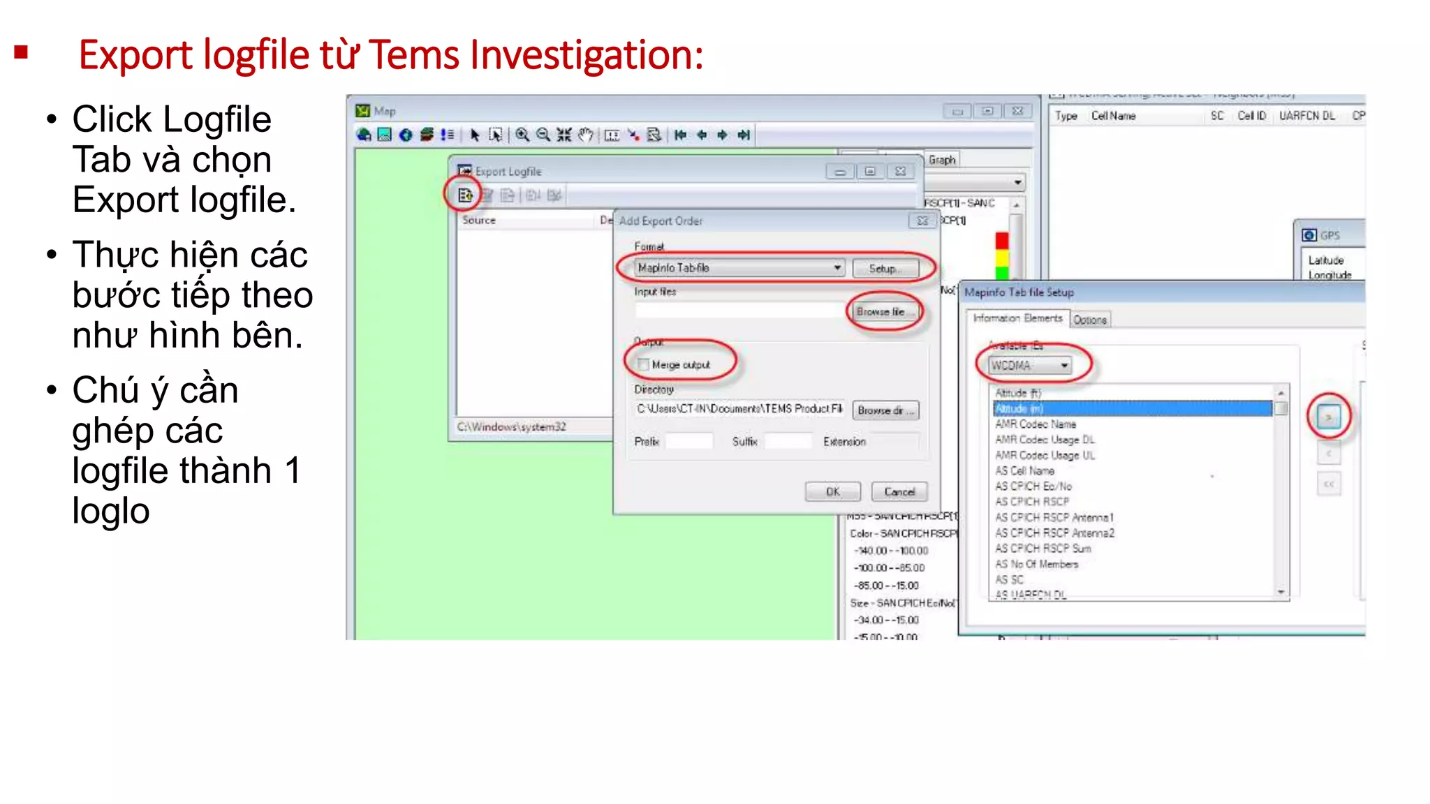 Tems investigation & mapinfo guideline | PPT