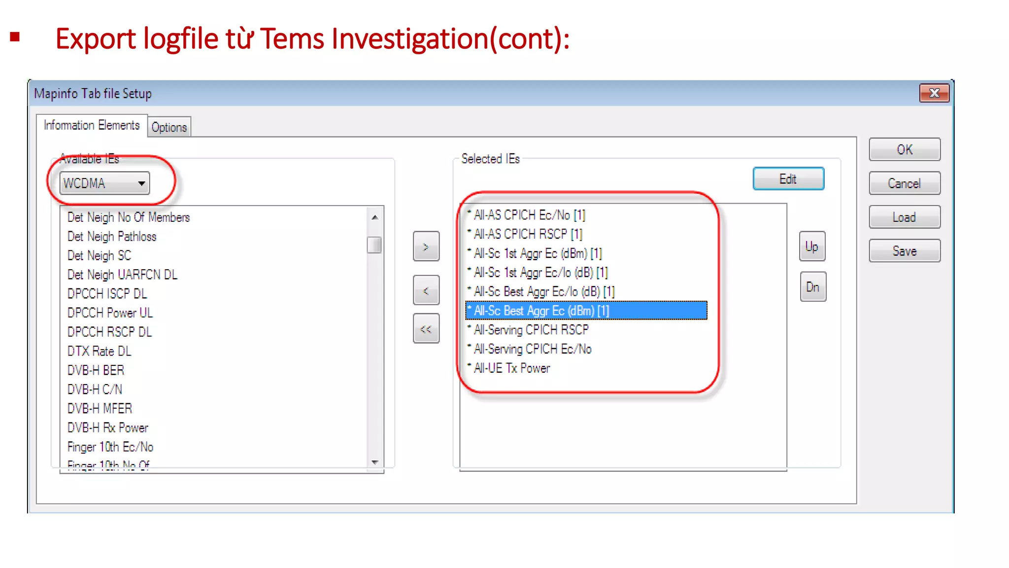 Tems investigation & mapinfo guideline | PPT