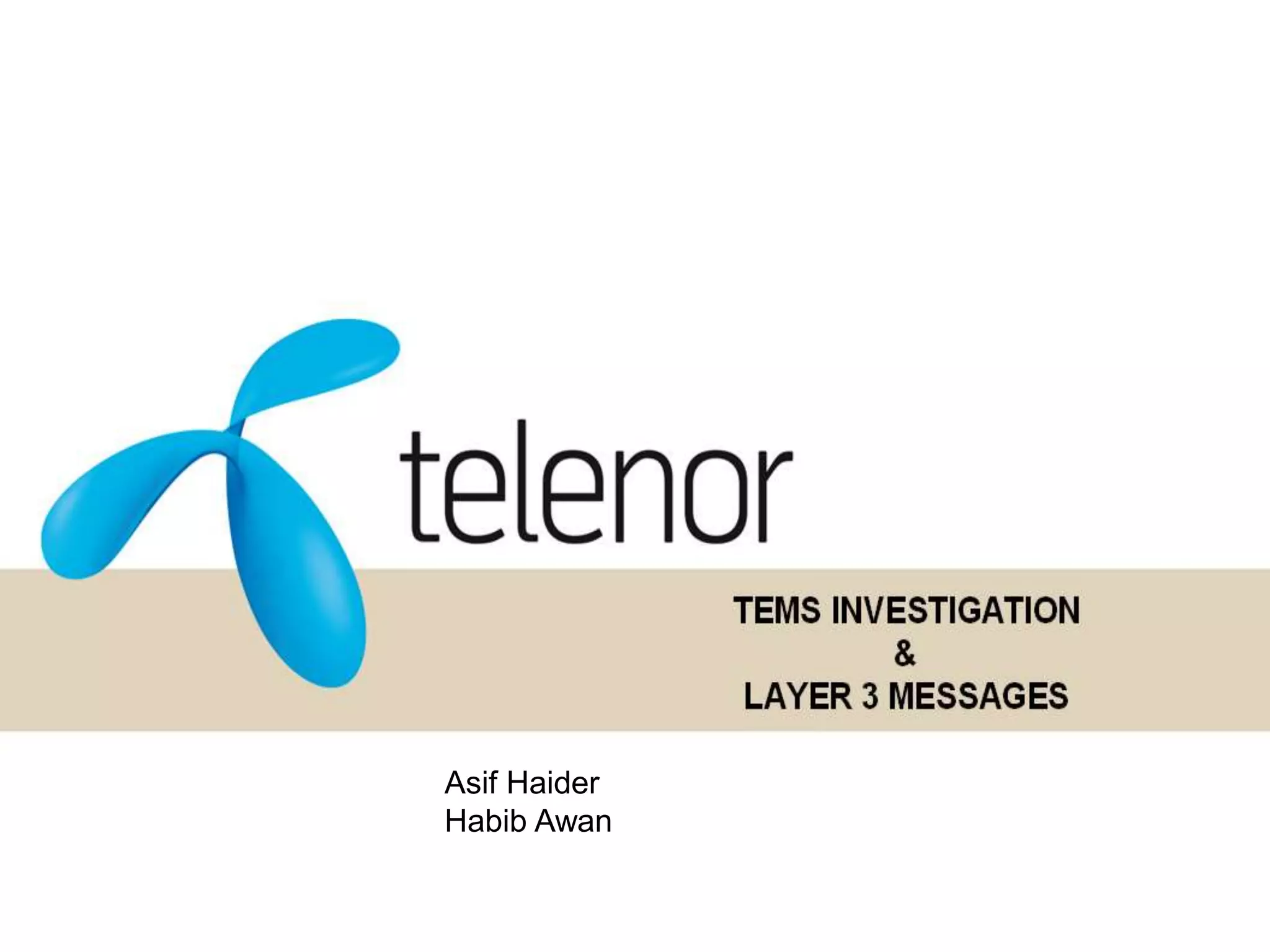 Tems layer3 messages | PPT