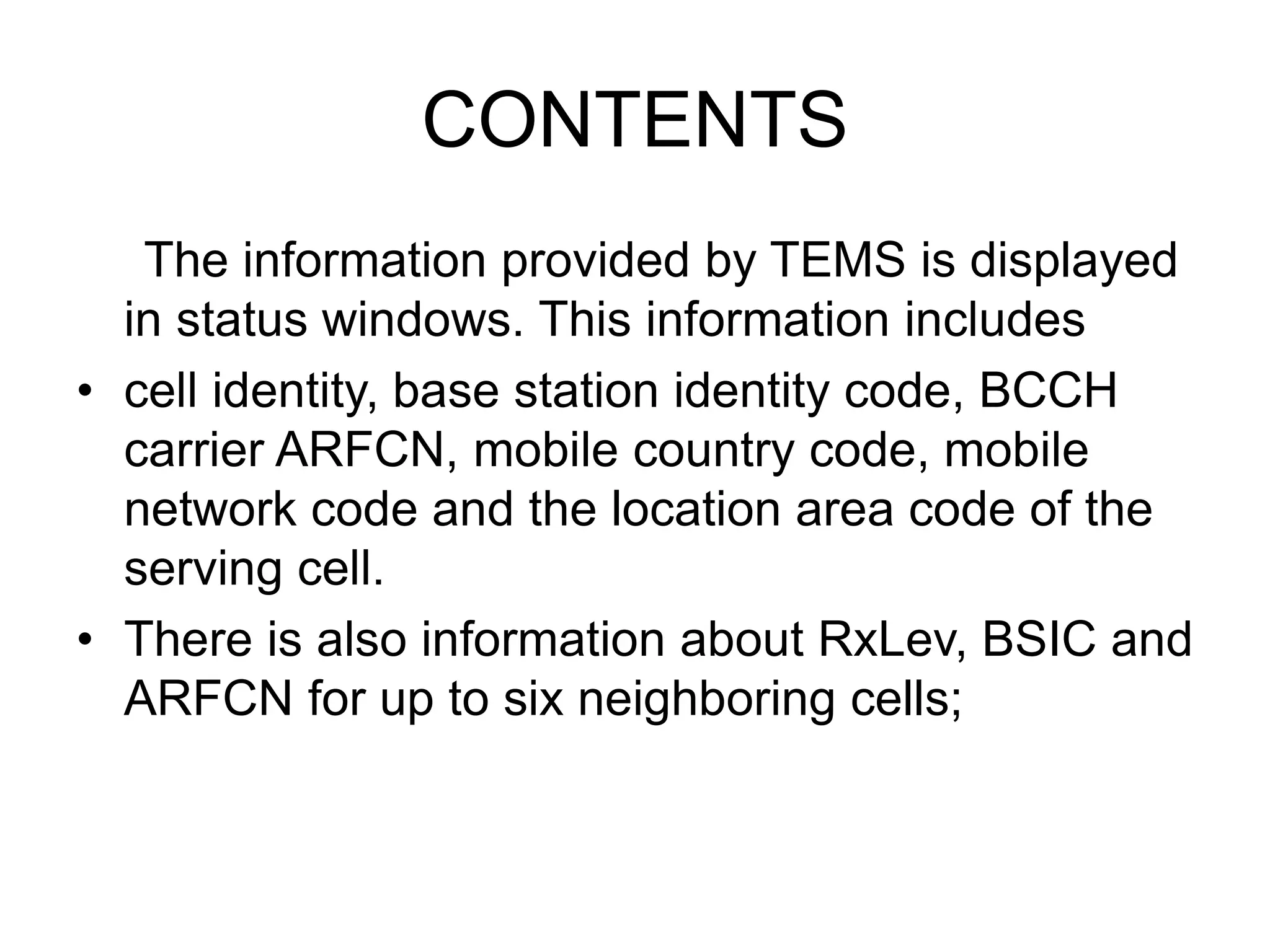 Tems layer3 messages | PPT